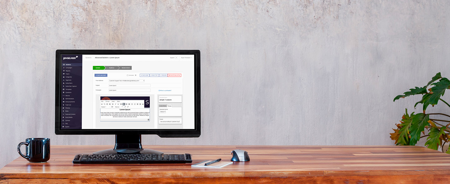 Build Advanced Bulletin Templates Easier with Sections Feature