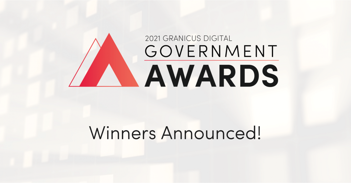 Announcing the 2021 U.S. Digital Government Award Recipients