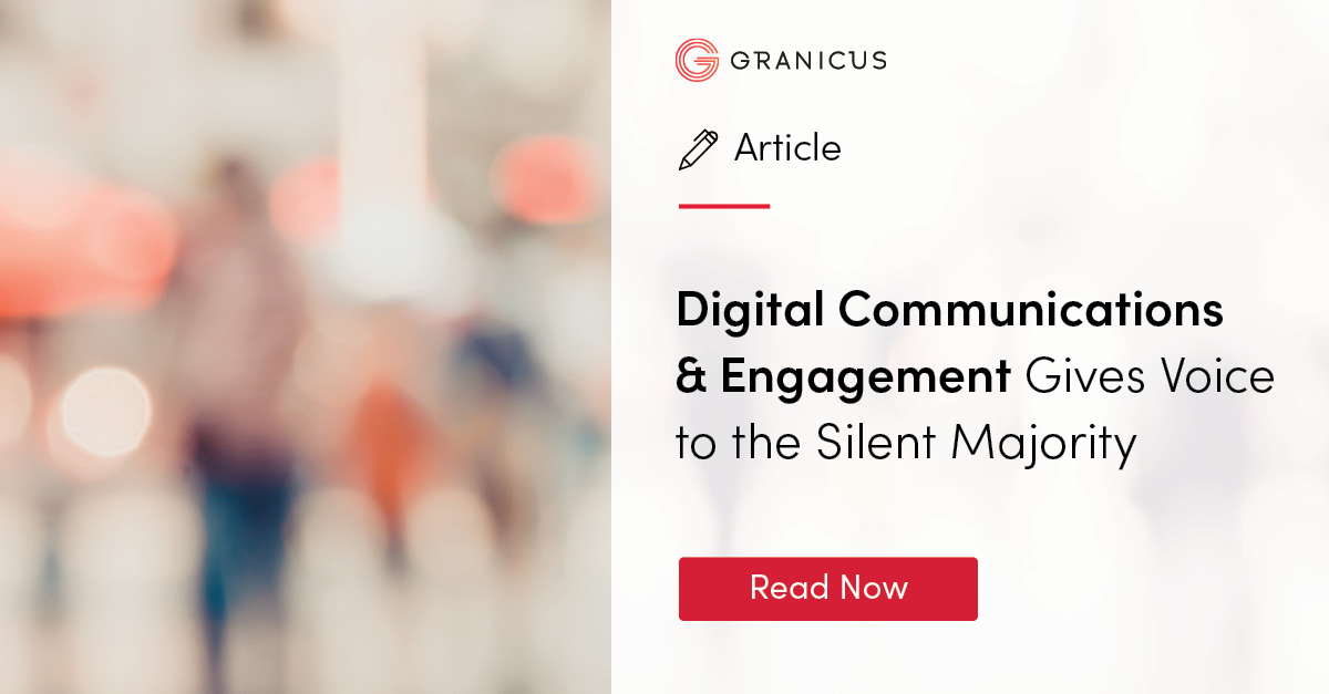 Digital Communications & Engagement | A Voice to Silent Majority