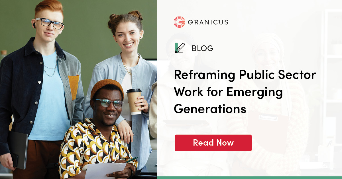 Reframing Public Sector Work for Emerging Generations