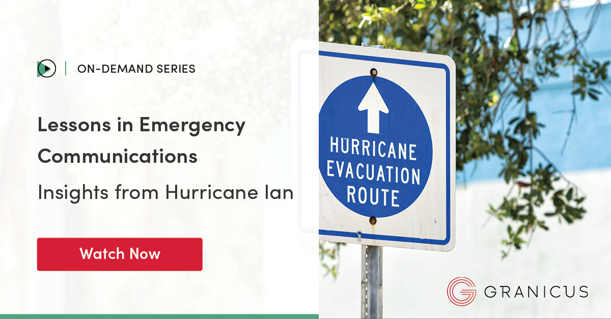 Emergency Communications: Insights from Hurricane Ian | Webinar