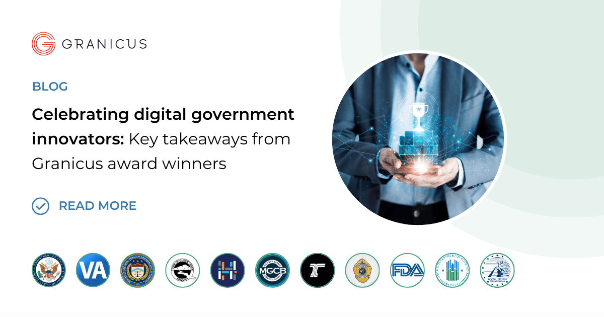 Key takeaways from Granicus Digital Government Award winners