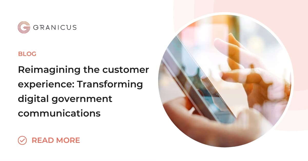Reimagining the customer experience: Transforming digital government ...