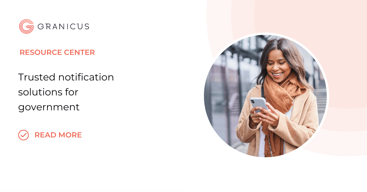 Trusted notification solutions for government