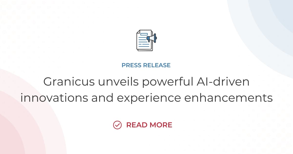 Granicus unveils powerful AI-driven innovations and experience ...
