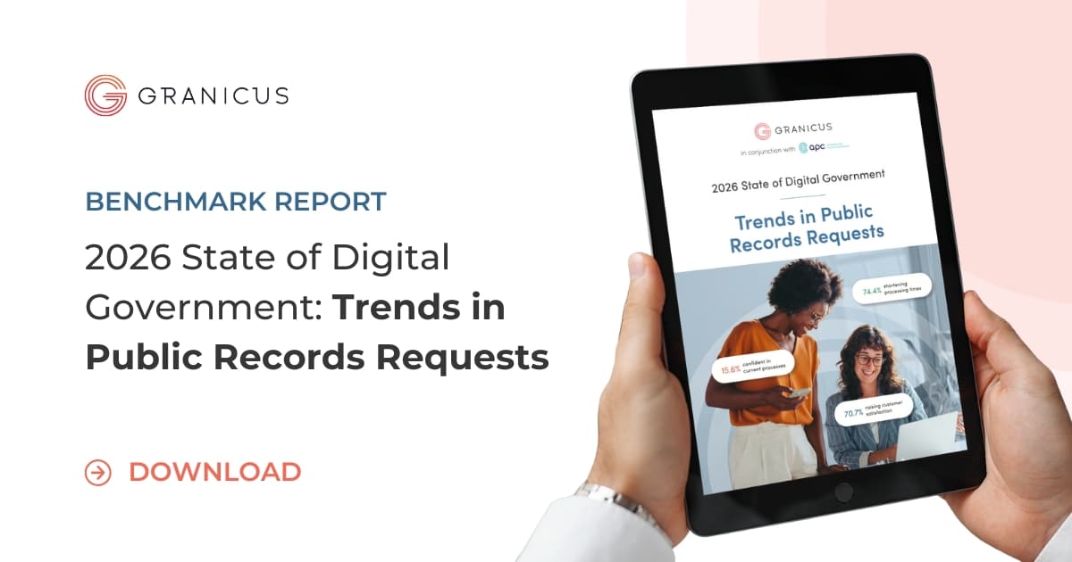 Trends in public records request management report | Granicus