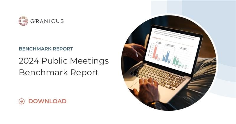 2024 Public meetings benchmark: Public interactions through meeting ...