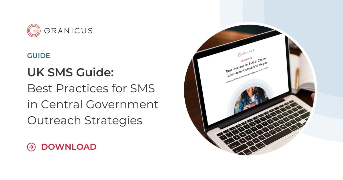Best practices for SMS in central government outreach strategies | Granicus