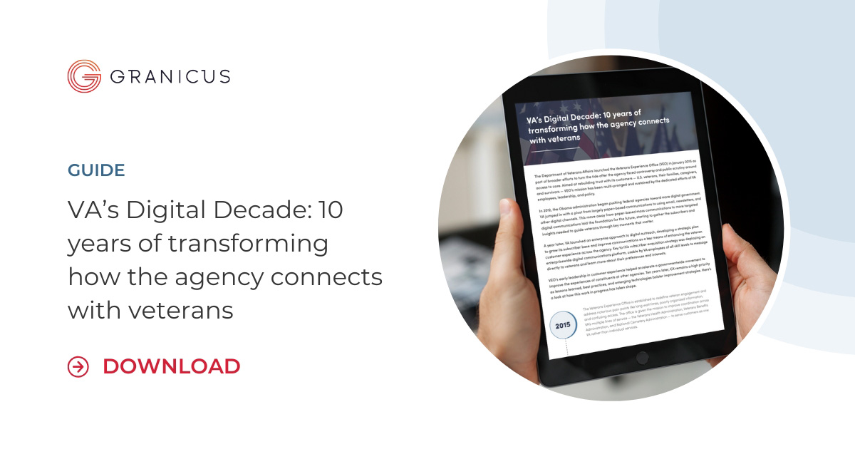 VA’s Digital Decade: 10 years of transforming how the agency connects ...
