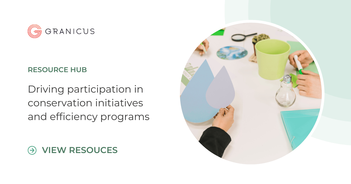 Driving participation in conservation initiatives and efficiency ...