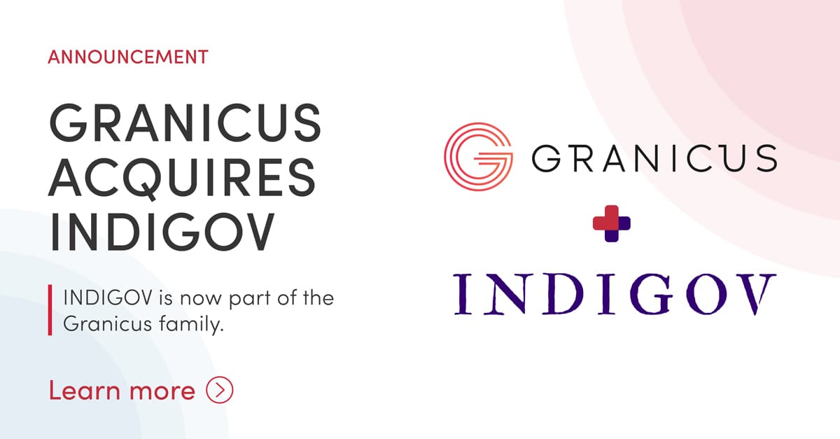 Granicus acquires Indigov, adding constituent relationship capabilities ...