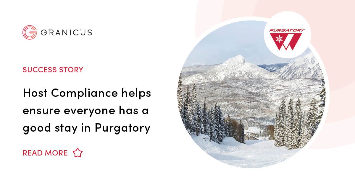 Host Compliance helps ensure everyone has a good stay in Purgatory | Granicus