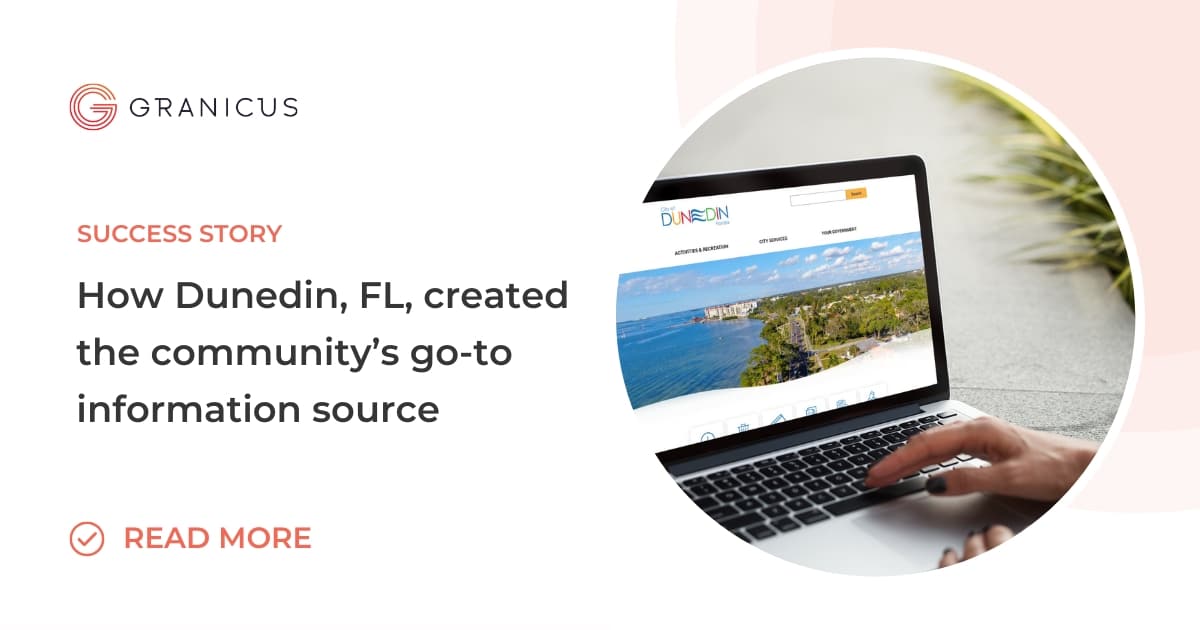 How Dunedin, FL, created the community’s go-to information source