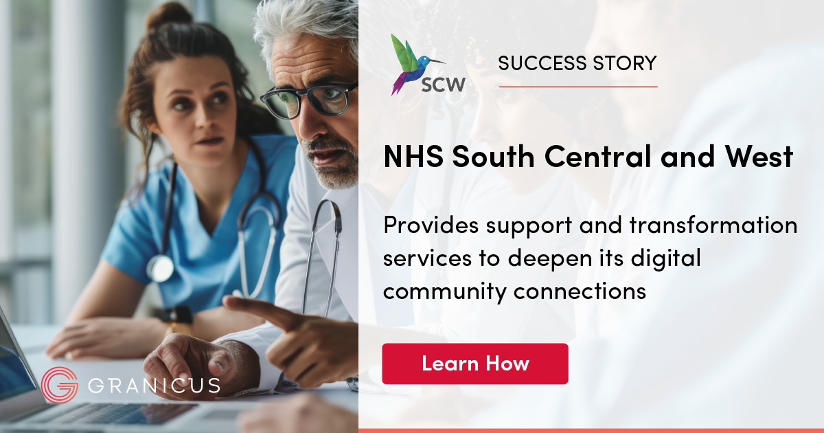 How NHS South, Central and West deepened its digital community connection