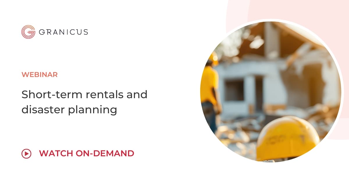 Short-term rentals and disaster planning | On-demand webinar