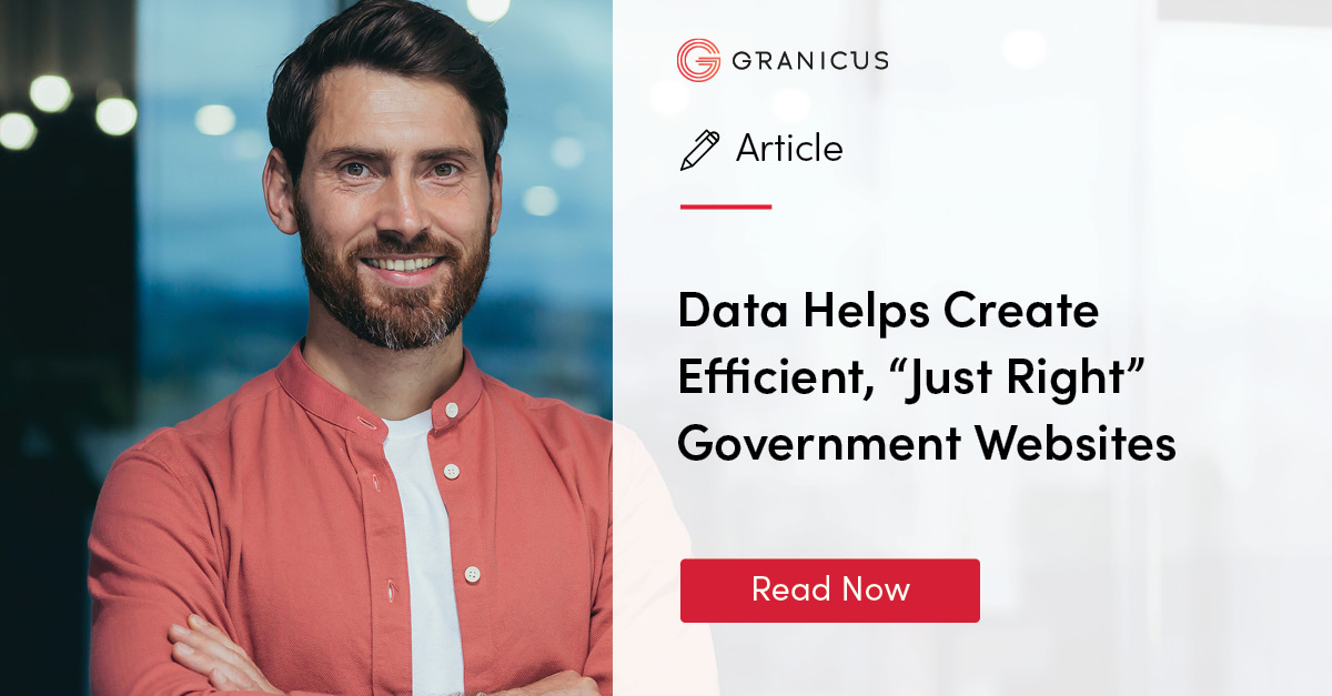 Data Helps Create Efficient, “Just Right” Government Websites | Granicus