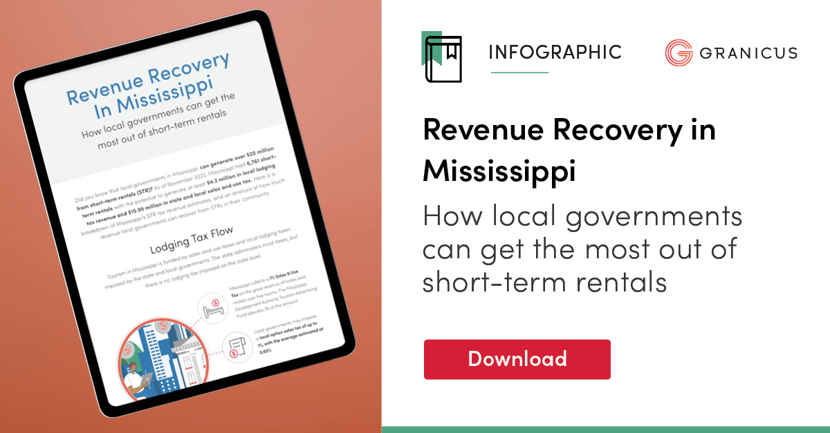 Revenue Recovery in Mississippi | Infographic Download | Granicus