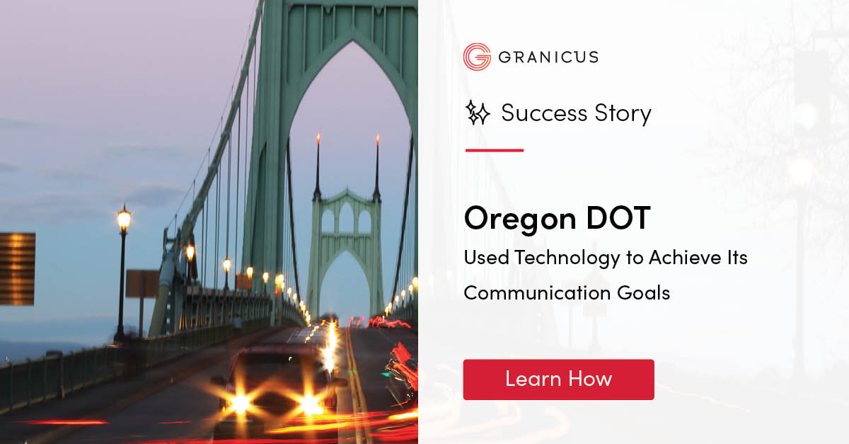 Oregon DOT Used Technology to Achieve Its Communication Goals