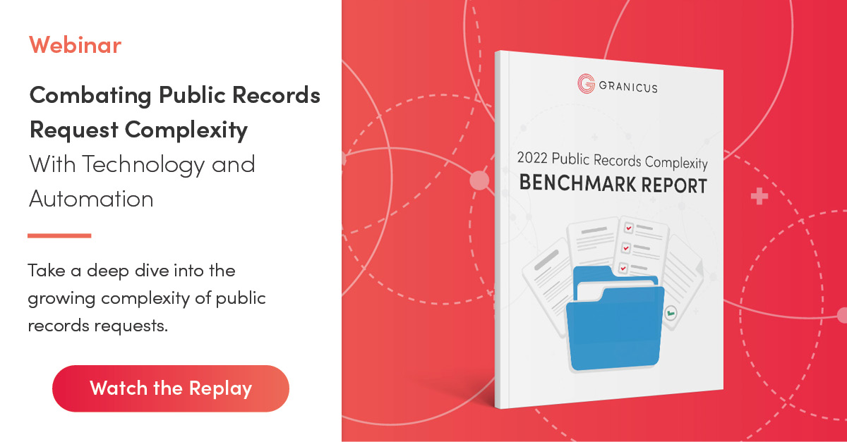 Combating Public Records Request Complexity With Technology and Automation