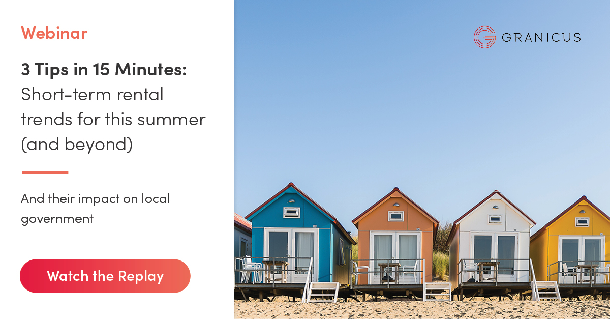 Short-term rental trends impact on local government