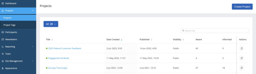 Best Practice Tips for Archiving Projects | EngagementHQ | Granicus