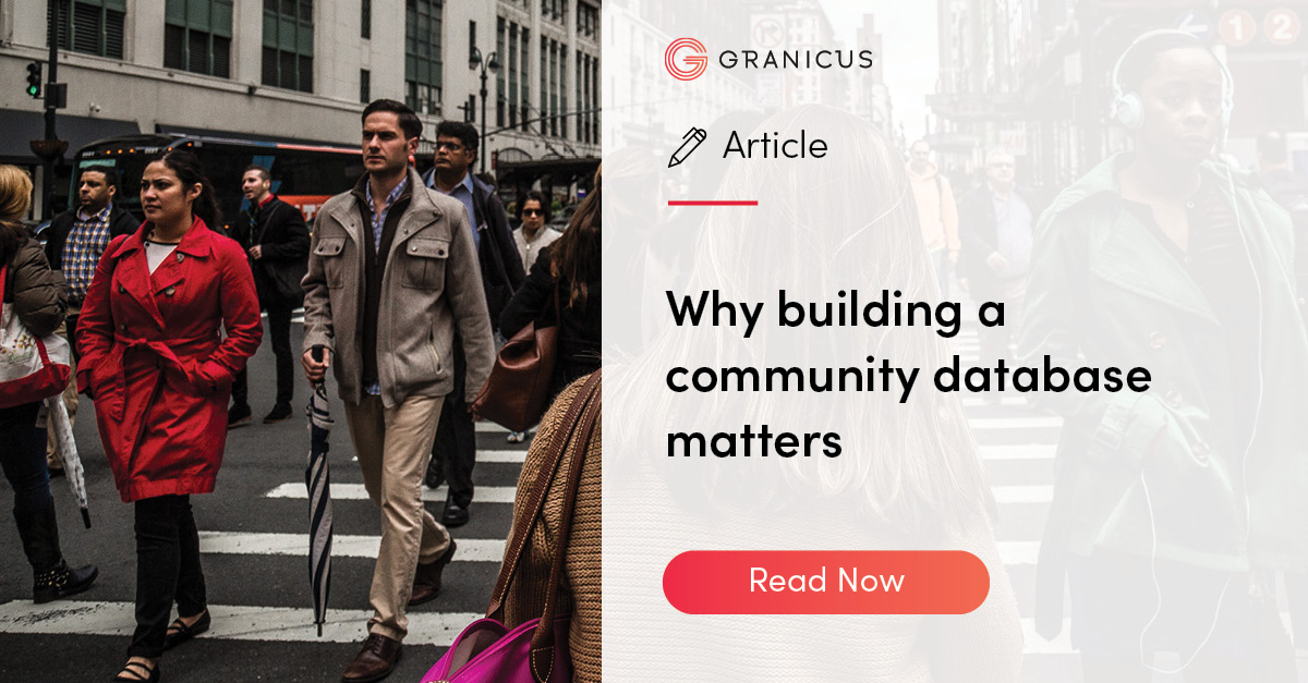 Why building a community database matters