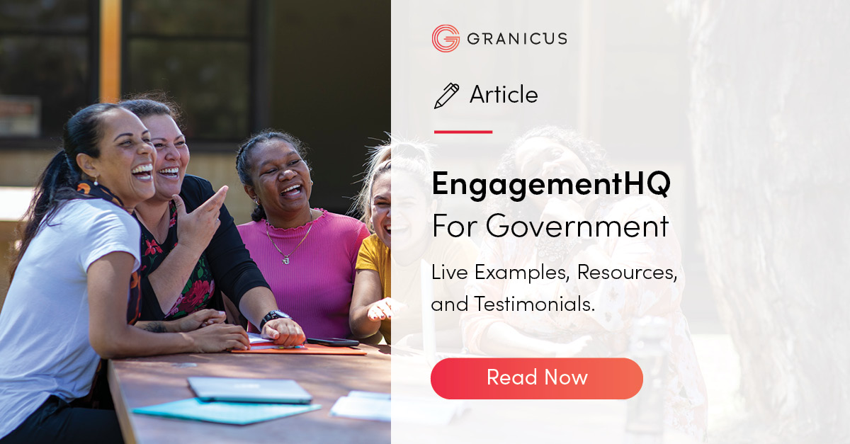 Community Engagement in Government