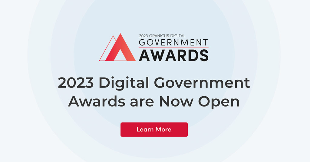 Granicus’ Digital Government Awards - open nominations
