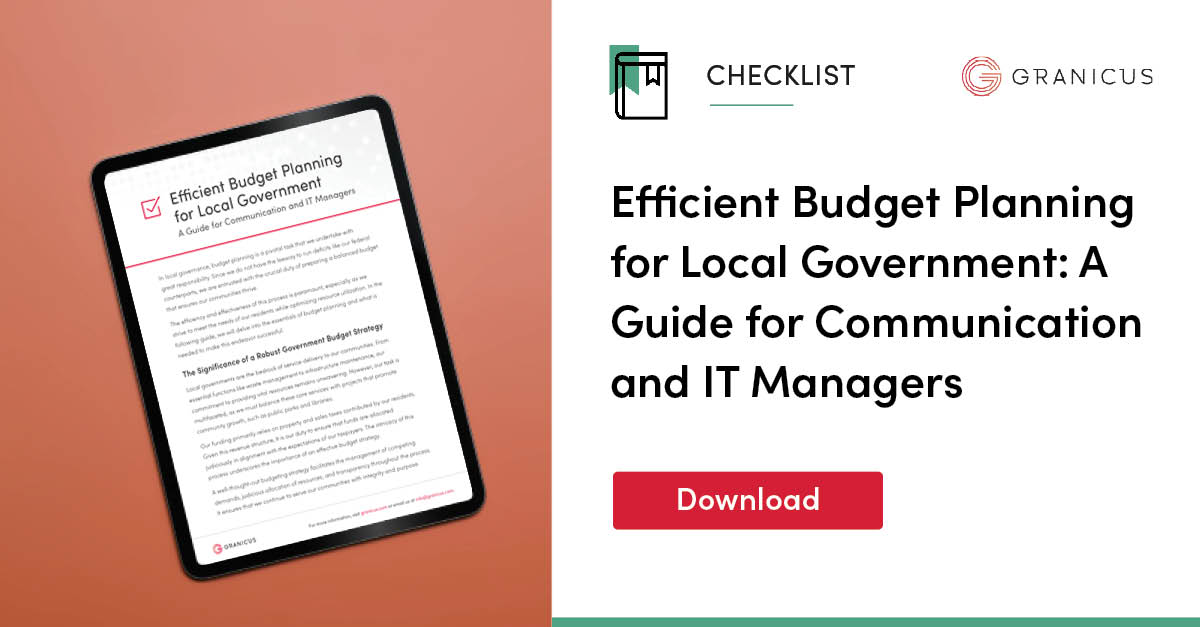 Efficient Budget Planning for Local Government: A Guide for ...