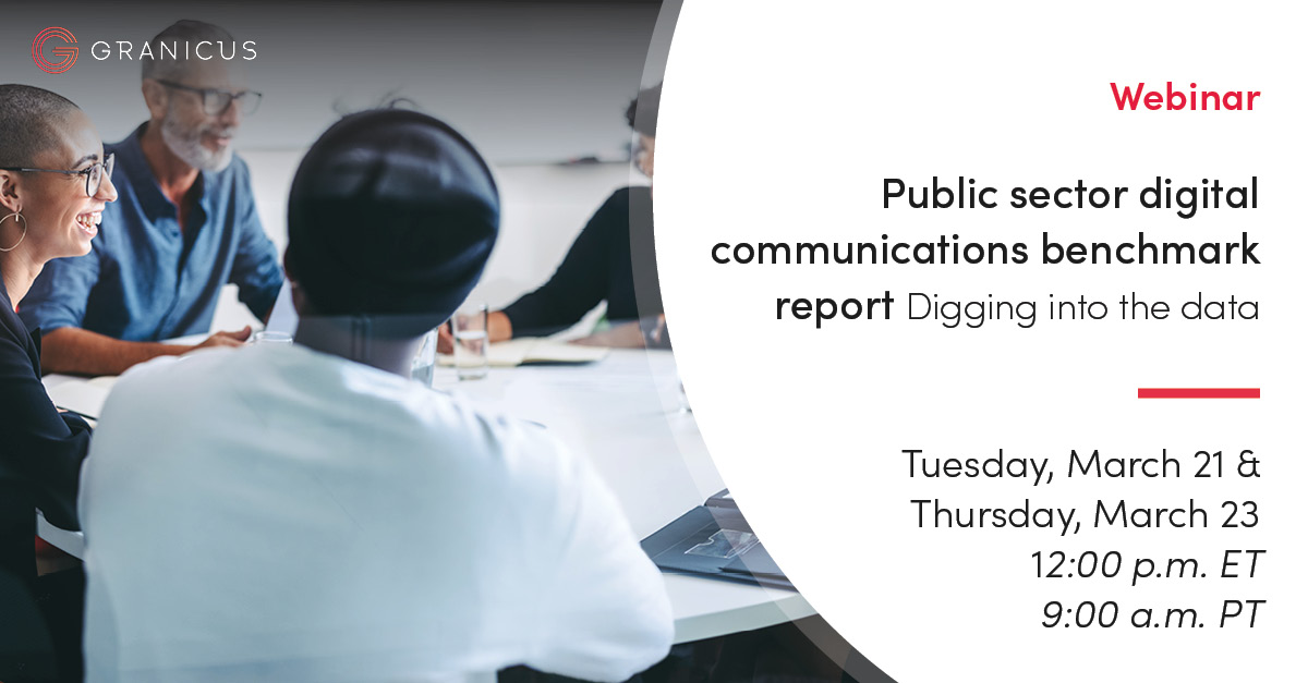 Public sector digital communications benchmark report: Digging into the ...