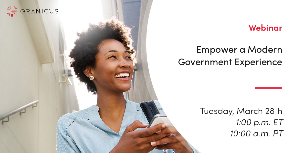 Empower a Modern Government Experience