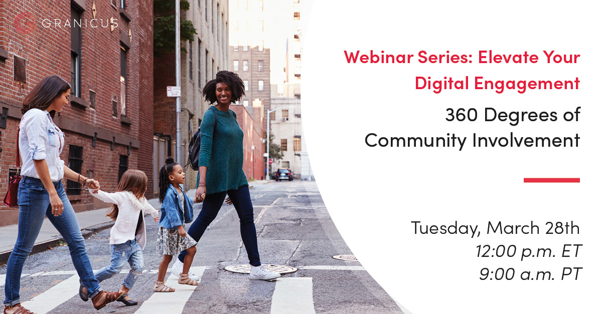 Webinar Series | 360 Degrees of Community Involvement