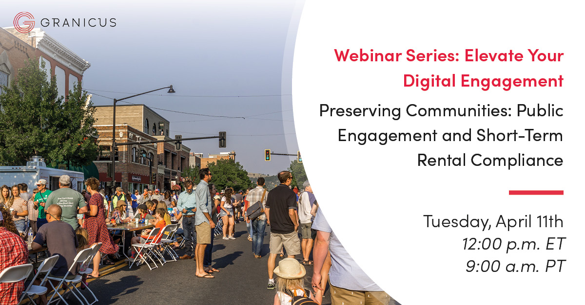 Elevate Your Digital Engagement Series: Preserving Communities - Public Engagement and Short ...