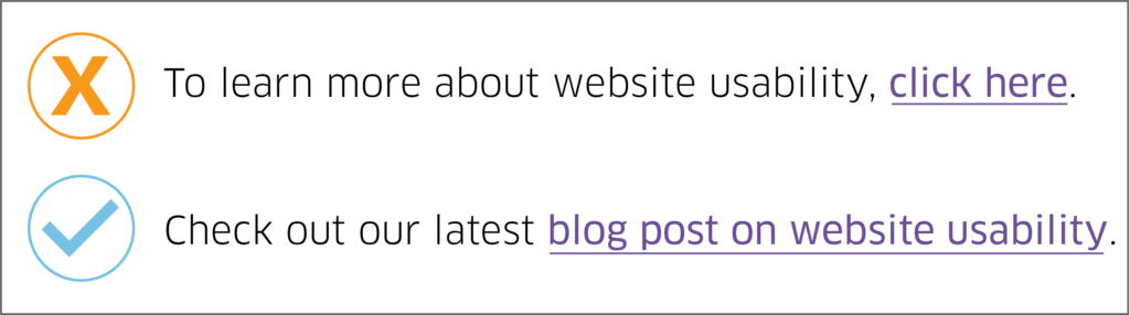 This is Why you Should Stop Using Click Here Links | Granicus