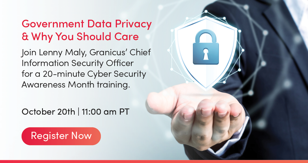 Government Data Privacy & Why You Should Care [10/20 Webinar]