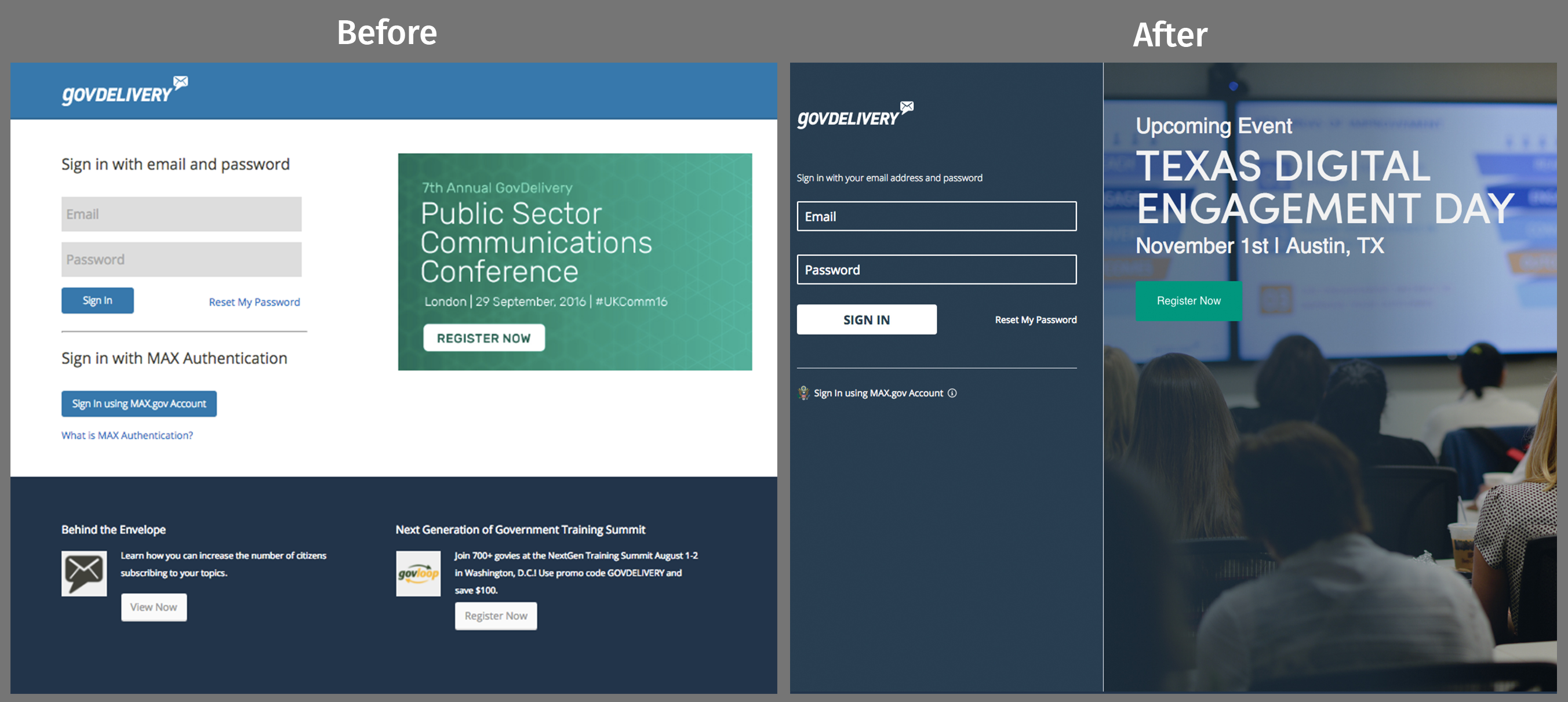 The Communications Cloud Login Gets a New Look