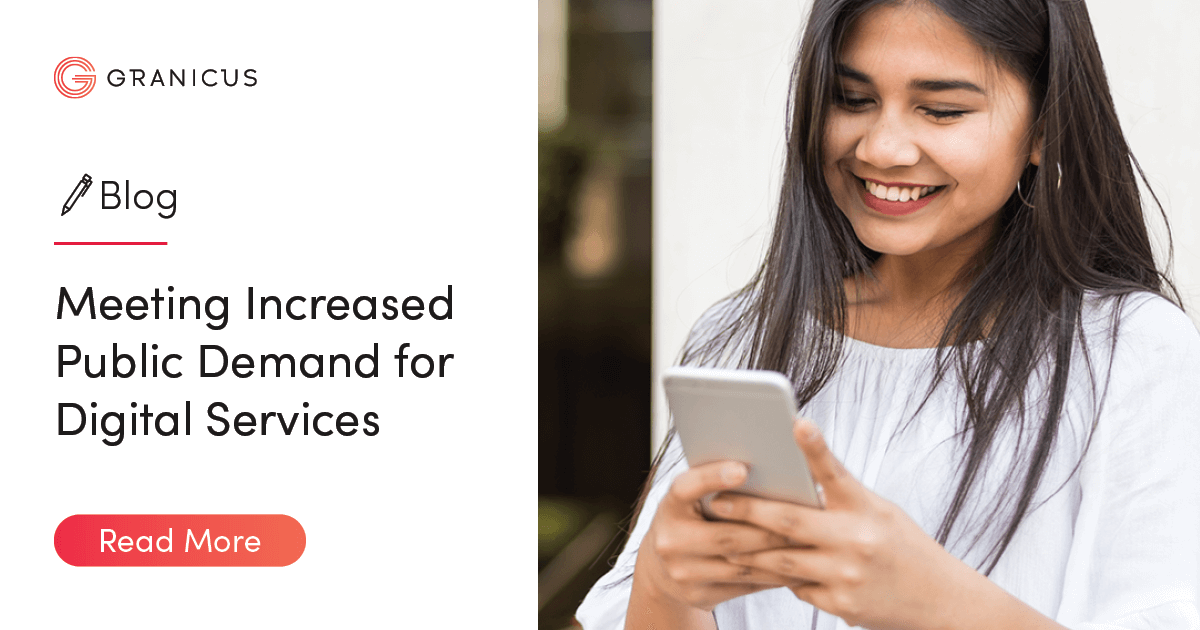 Meeting Increased Public Demand for Digital Services