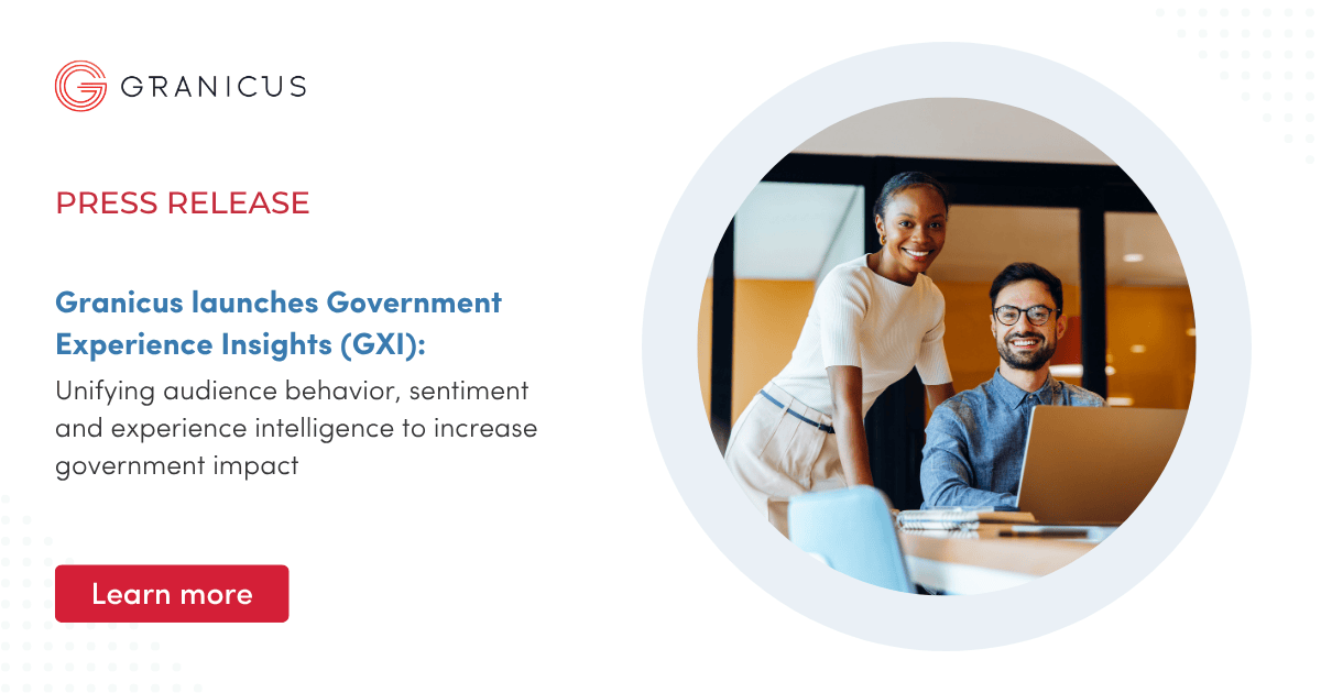 Granicus launches Government Experience Insights (GXI)