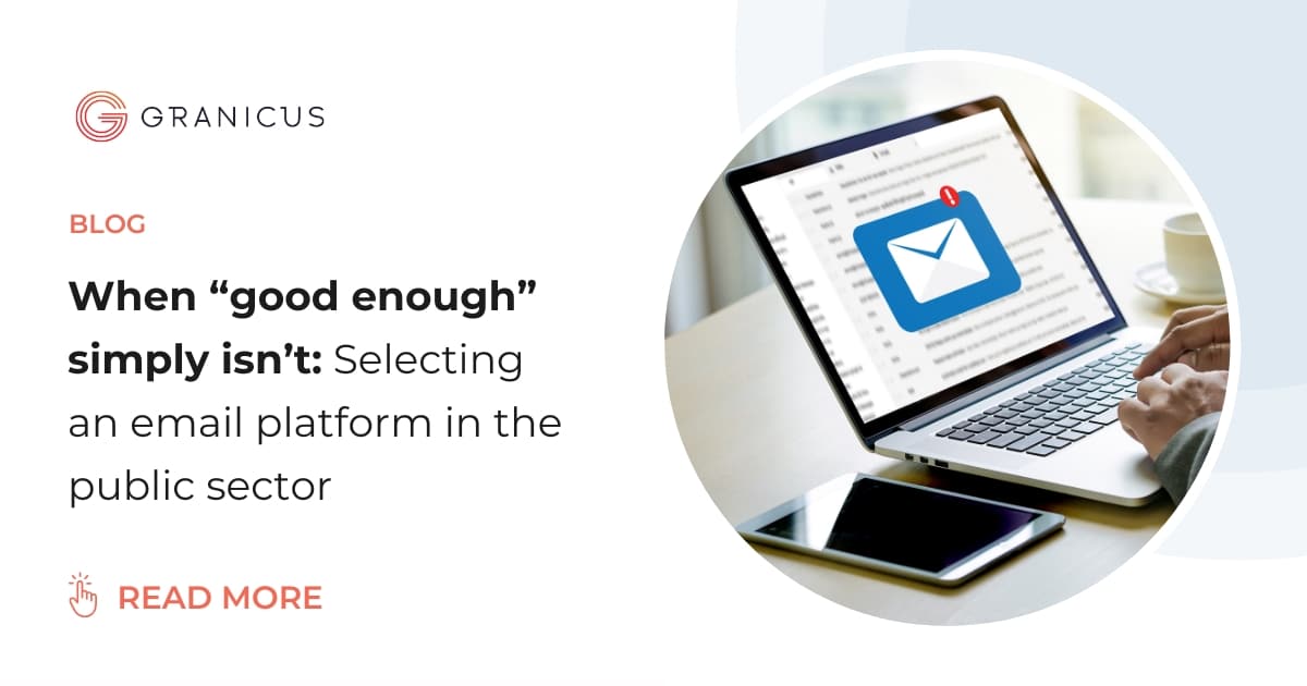 When “good enough” simply isn’t: Selecting an email platform in the ...