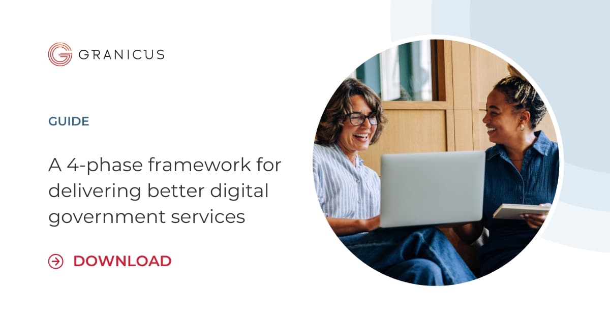 A 4-phase framework for delivering better digital government services ...