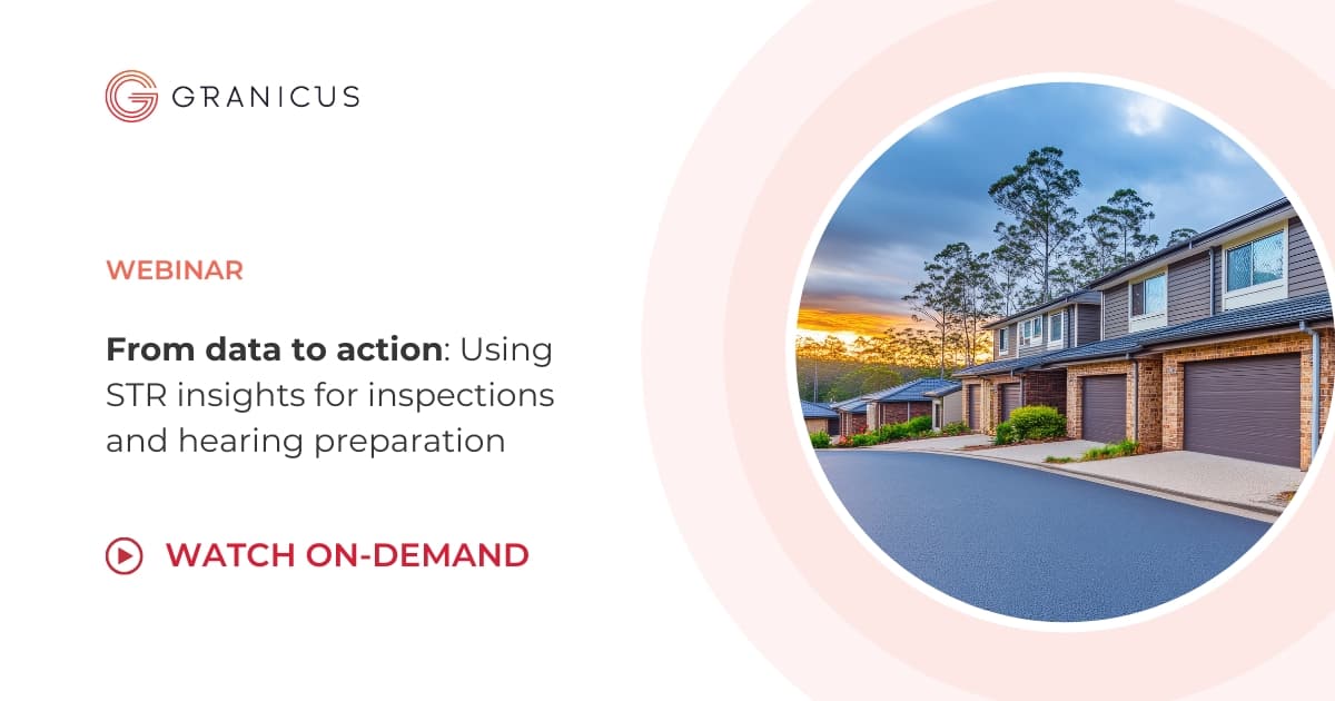 On-Demand Webinar | Using STR insights for inspections and hearing ...